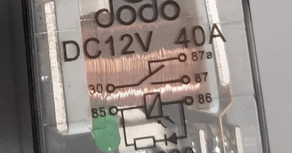 Dodo Marka 12 Volt Röle